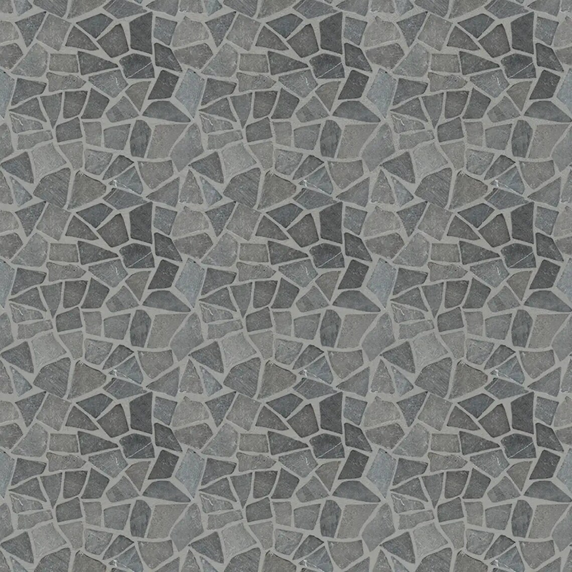 Stone Mosaic Tiles, Grey Random Peel and Stick Tile, Decorative ...