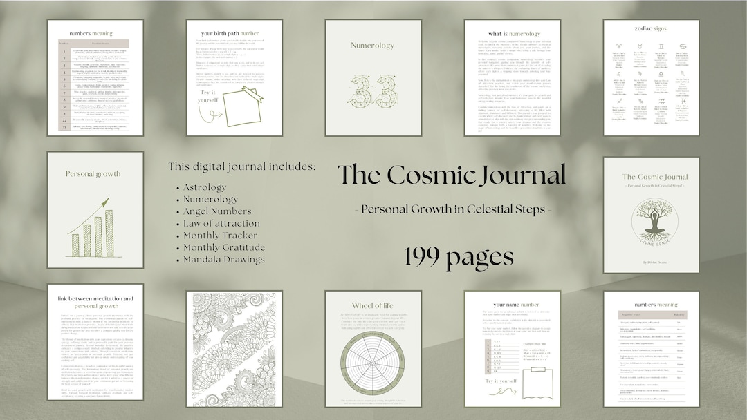 2024 Manifestation Planner Astrology Planner, Manifestation Planner ...