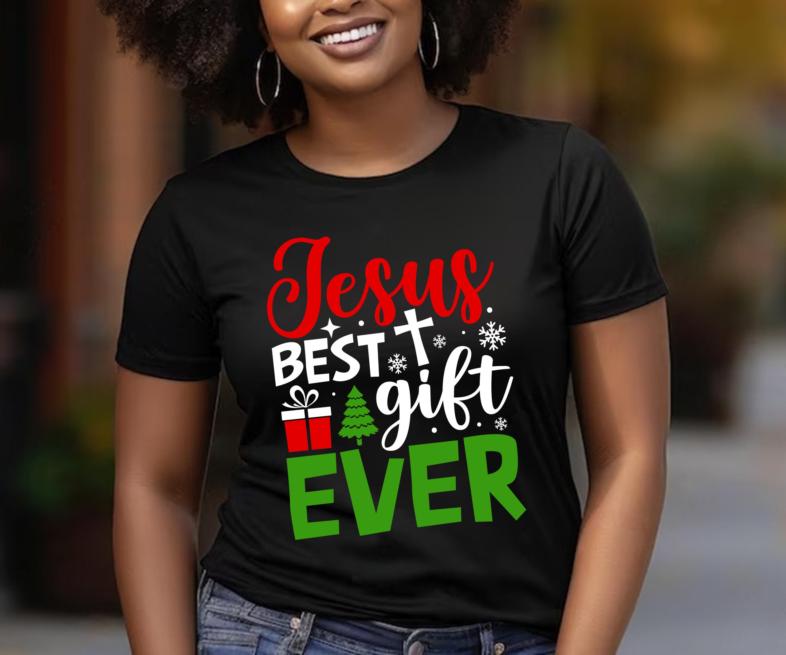 Jesus Best Gift Ever SVG, Christian SVG Shirt Cut Files, Jesus Shirt ...