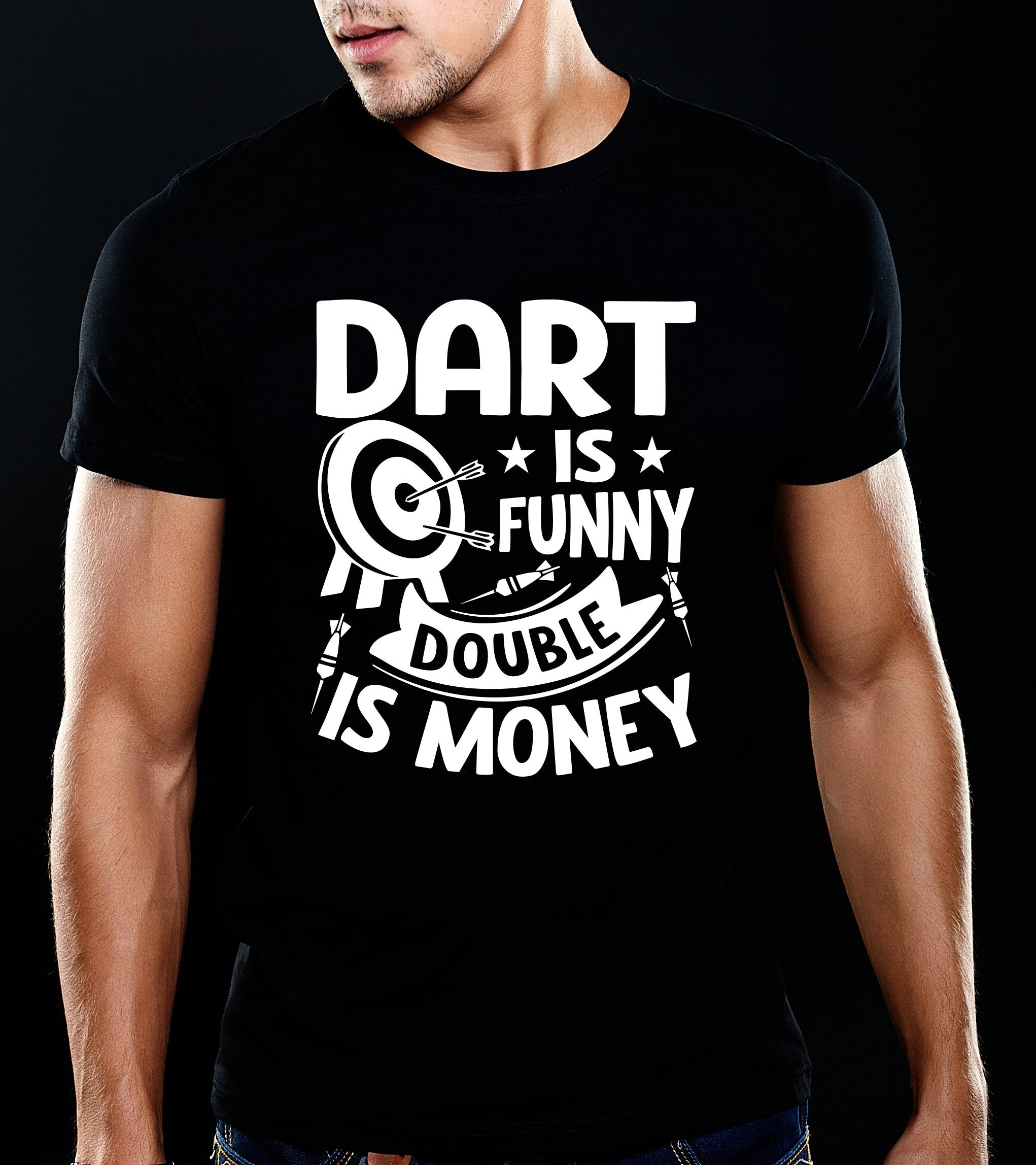 Dart is Funny Double is Money Svg, Dart Shirt Svg, Dartboard Svg, Dart Game Svg, Darts Clipart ...