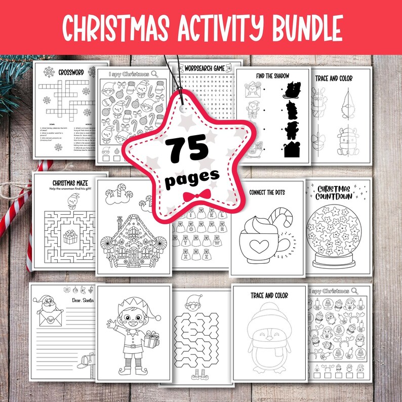 75 Winter Kids Activities, Christmas Tree Coloring Page, Christmas ...