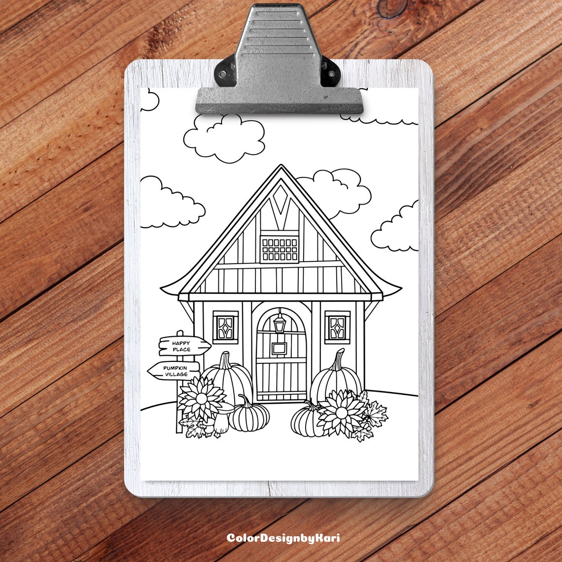 20 Fall Coloring Pages, Fall Coloring, Printable Coloring Pages, Cozy ...