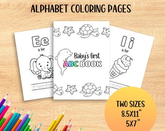 10 Fall Coloring Pages Fall Coloring Printable Coloring - Etsy