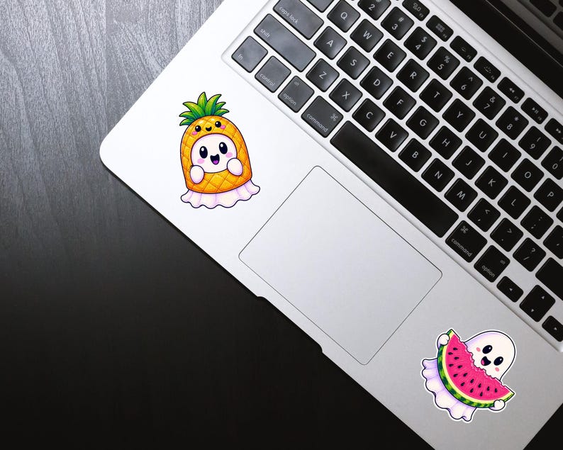 Summerween Ghost PNG Bundle | Kawaii Cute Ghost Clipart | Watercolor ...