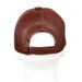 Leather Cap Chocolate Brown Leather Baseball Cap, Black Leather Cap ...