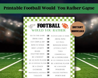 Printable Football Party Games, Football Word Find, Football Activities ...