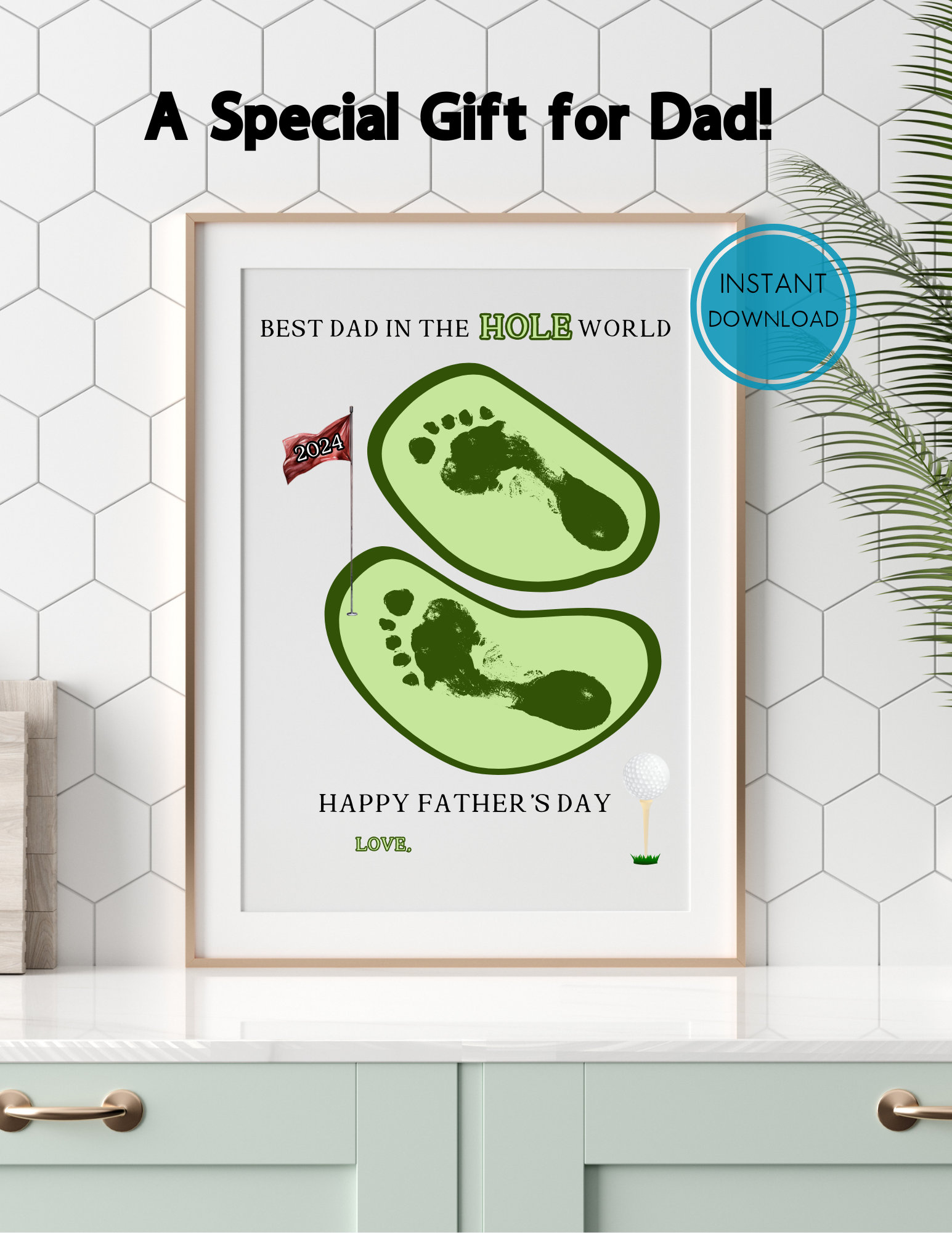 Father's Day Handprint Craft Keepsakes From Children, Precious Gifts ...