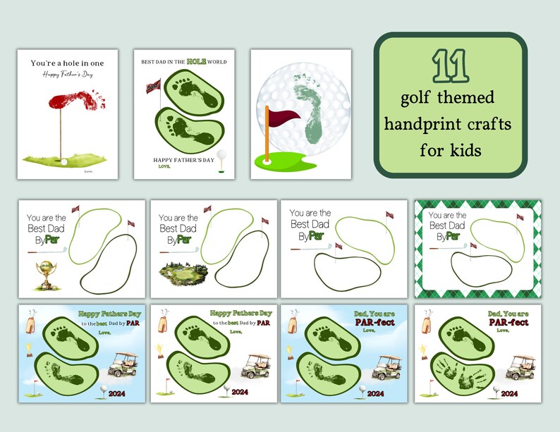 Father's Day Handprint Craft Keepsakes From Children, Precious Gifts ...