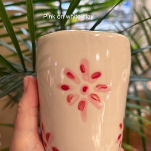 Handmade Travel Mug With Flowers - Best Seller!! - Etsy