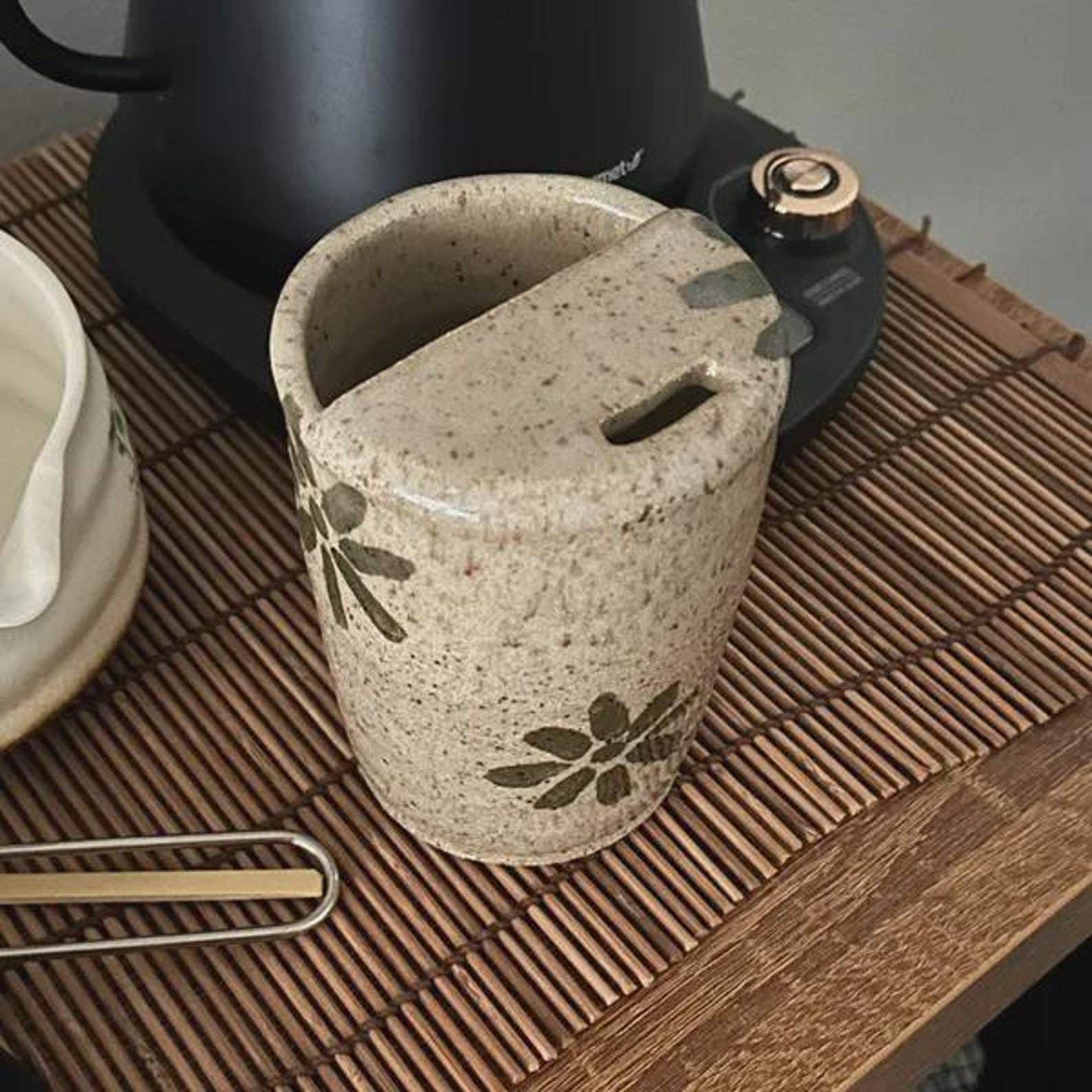 Handmade Travel Mug With Flowers - Best Seller!! - Etsy