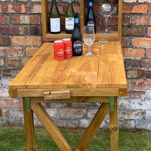 Murphy Wooden Bar Cabinet Outdoor / Indoor Bar - Etsy