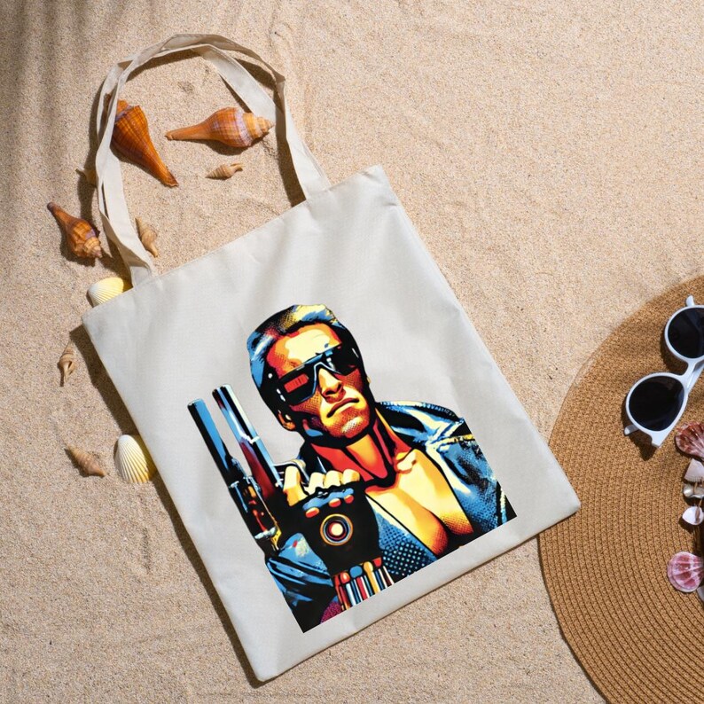 Terminator Style Pop Art PNG | Digital Download for Print on Demand ...