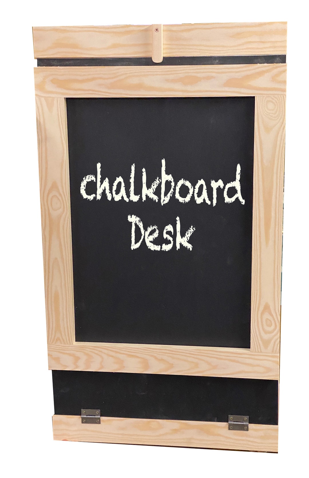 Chalk Board Desk, Desk With Leg and Blackboard - Etsy