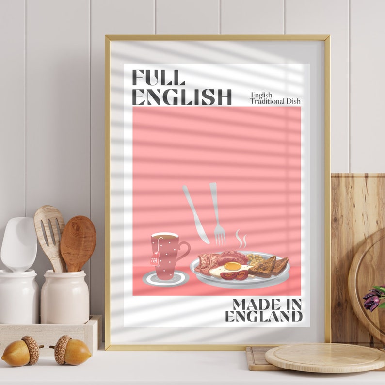Food Prints - Kitchen Prints - Food From Around the World - Dining Room ...