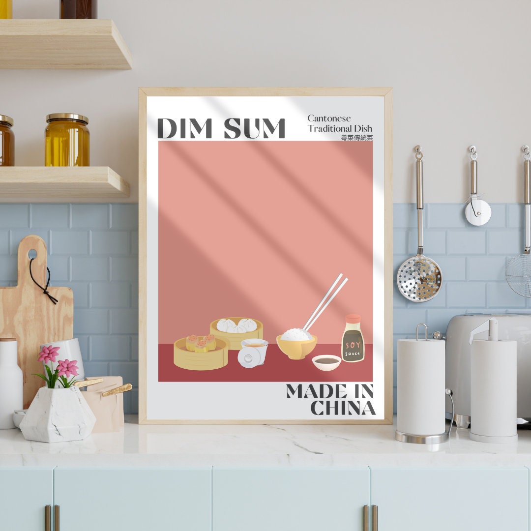 Food Prints - Kitchen Prints - Food From Around the World - Dining Room ...