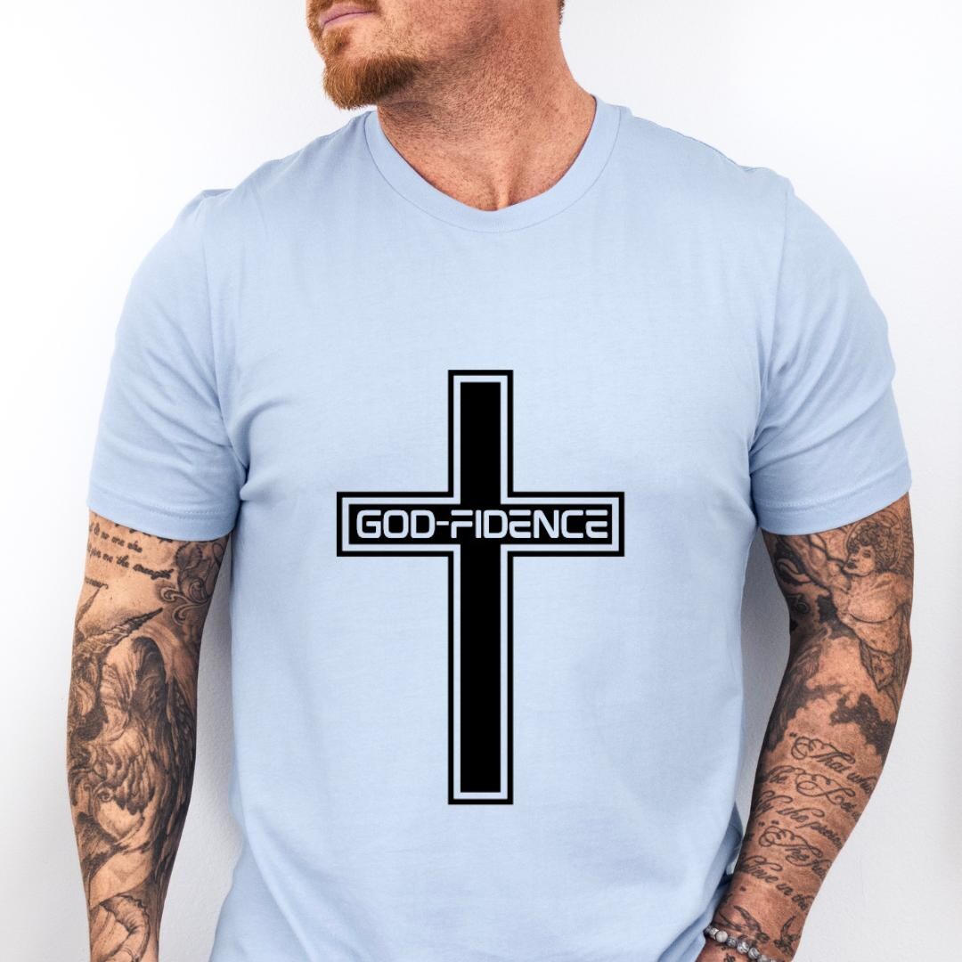 Godfidence Shirt for Men and Women - Inspirational Tee for Faithful ...