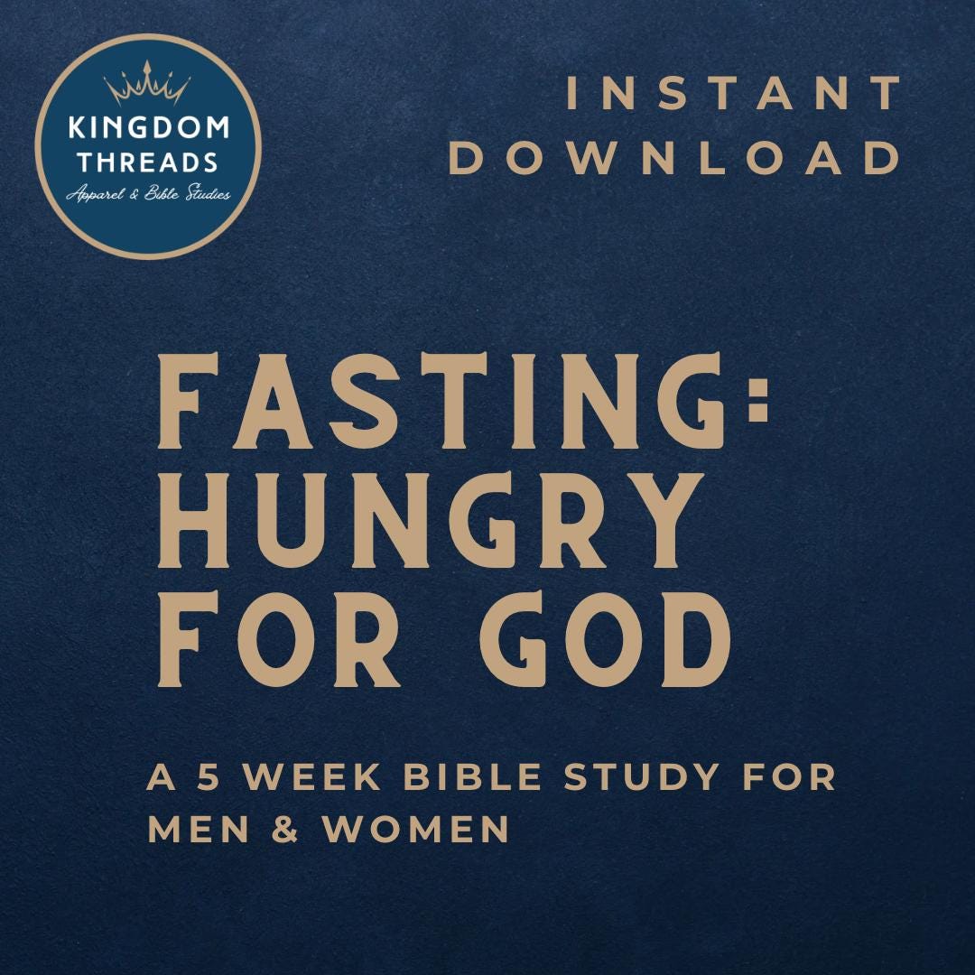 Fasting: Hungry for God - A 5 Week Fasting Bible Study for Men and ...
