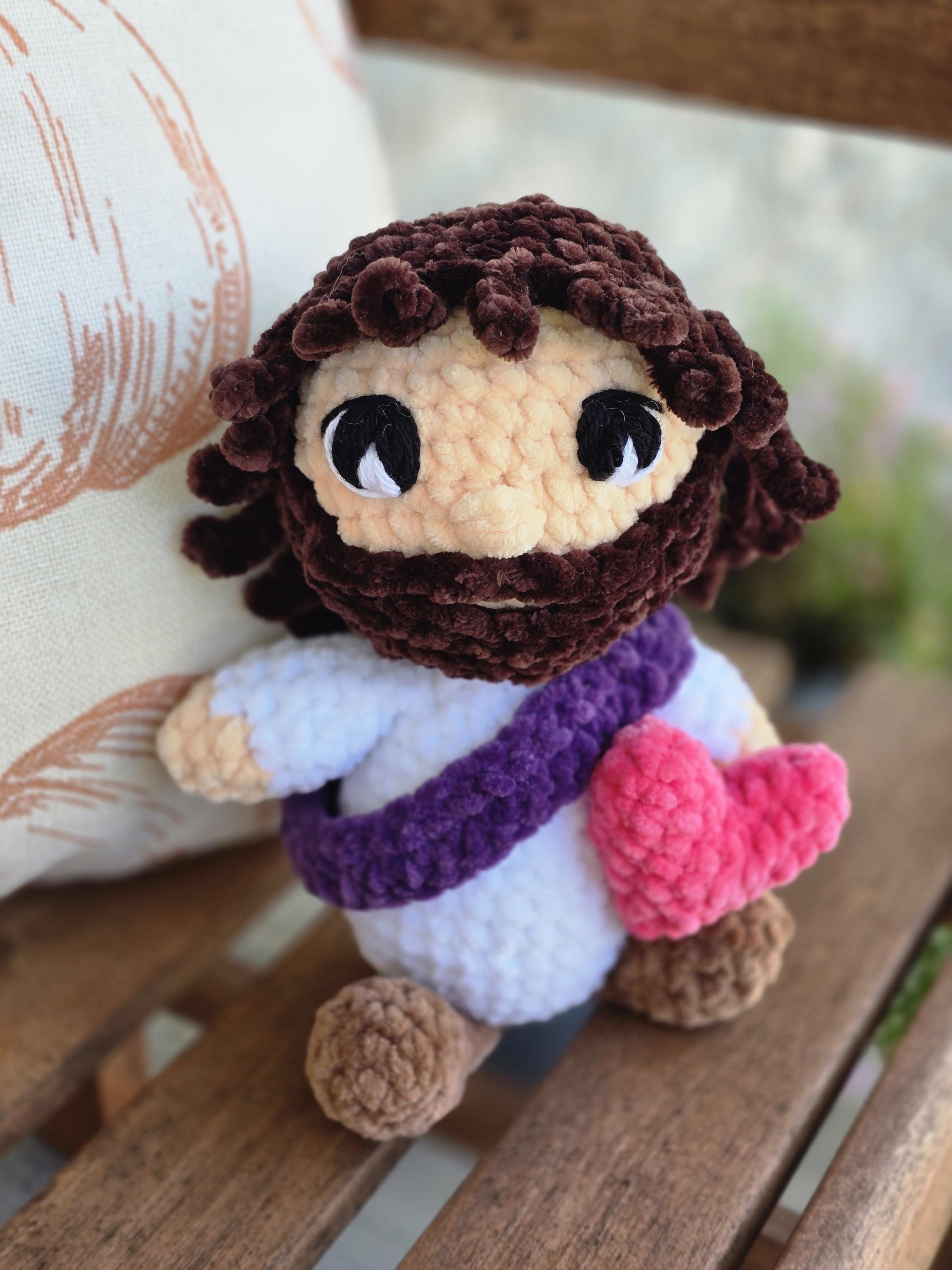 Handmade Cuddly Jesus Plushie, Faith-inspired Custom Baby Shower ...