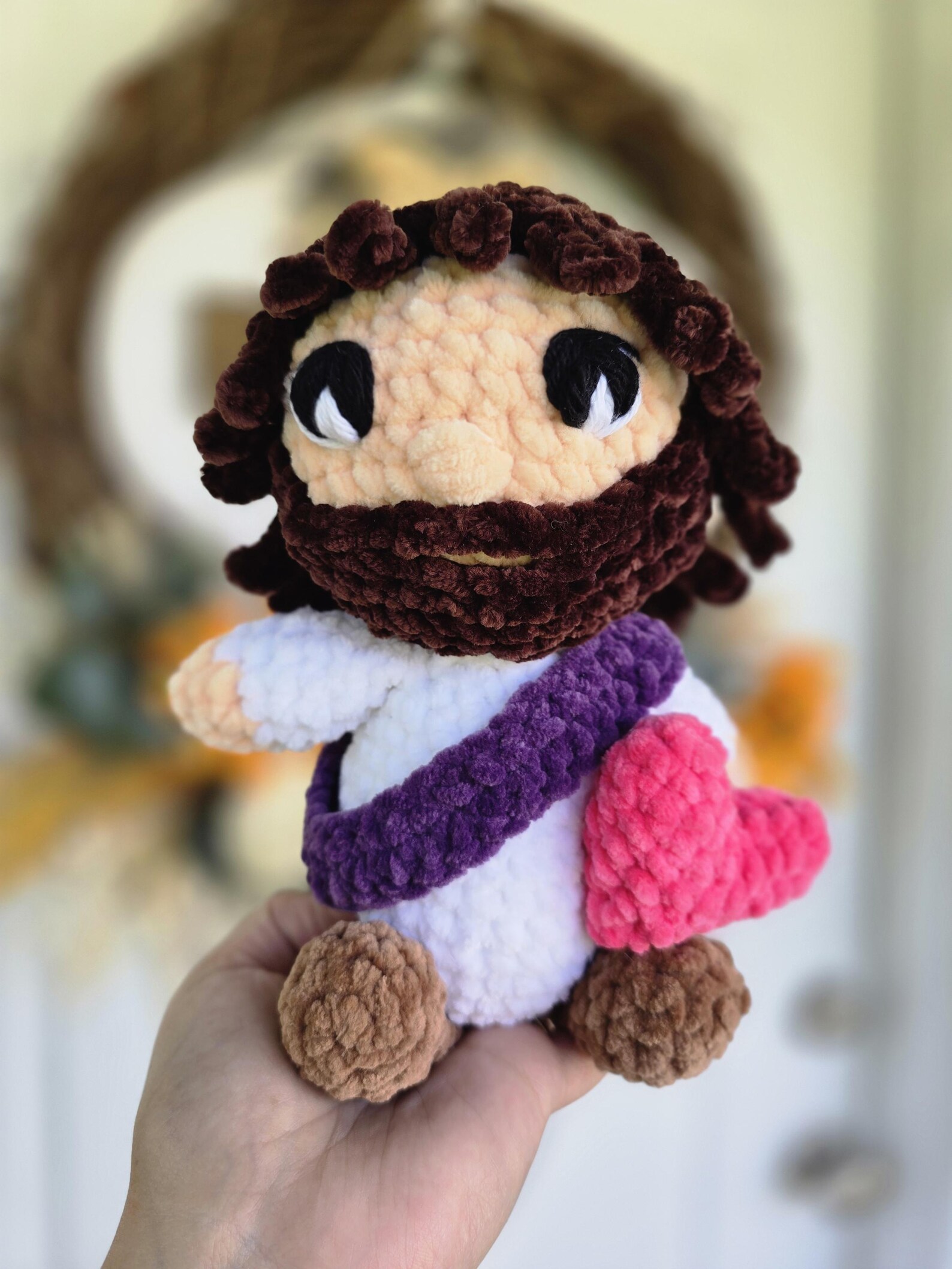 Handmade Cuddly Jesus Plushie, Faith-inspired Custom Baby Shower ...