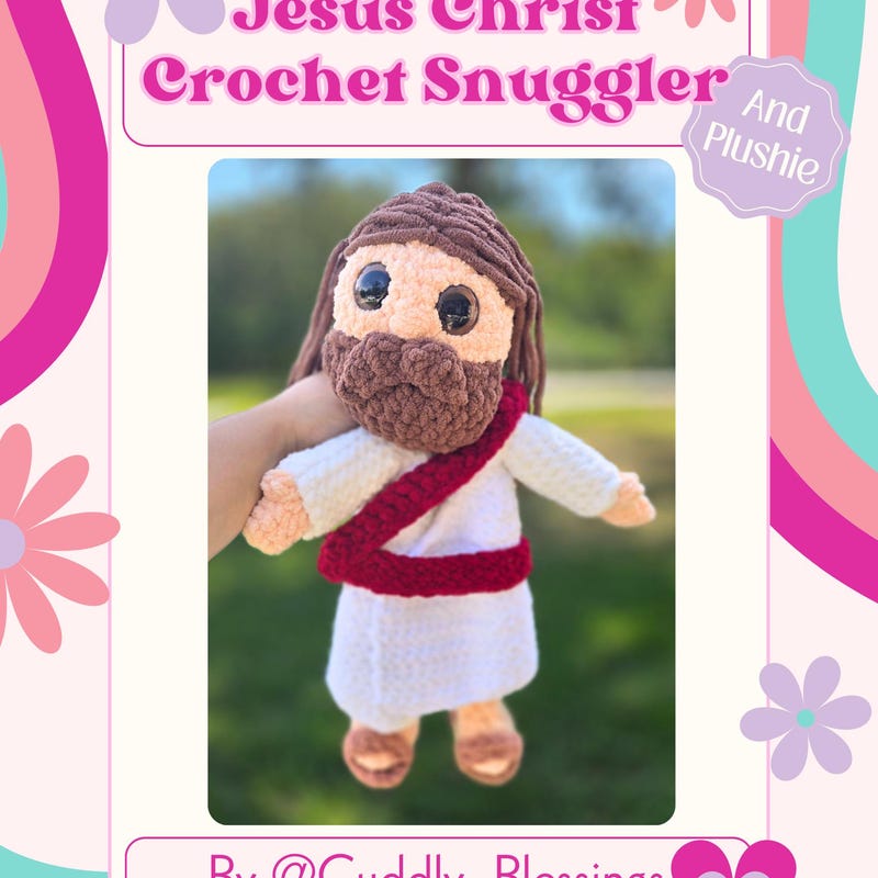 Jesus Plushie Crochet Pattern - Etsy
