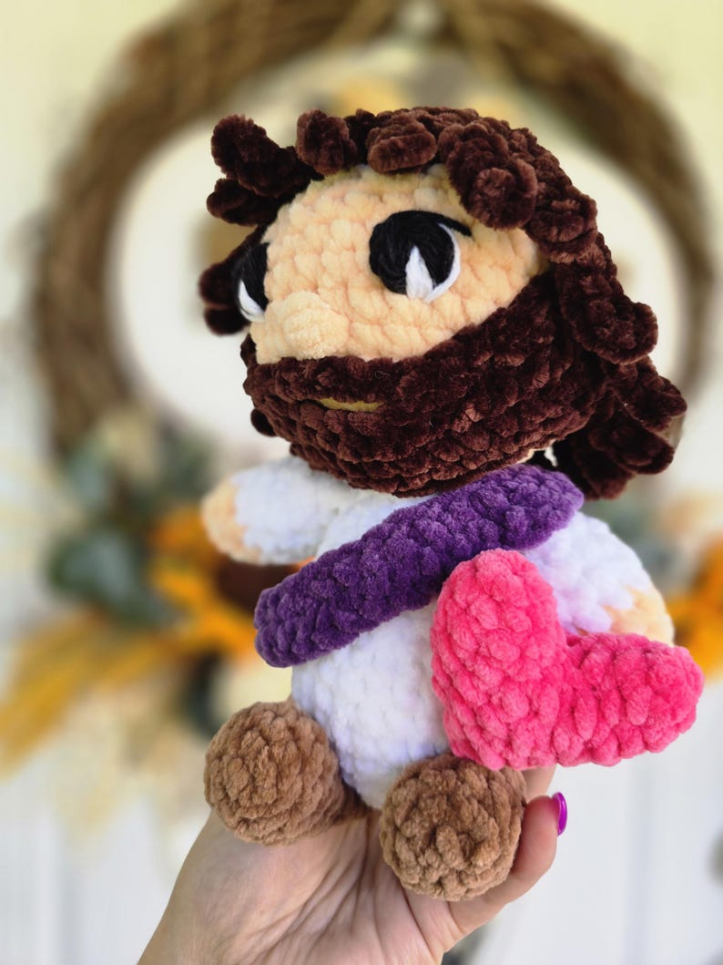 Handmade Cuddly Jesus Plushie, Faith-inspired Custom Baby Shower ...