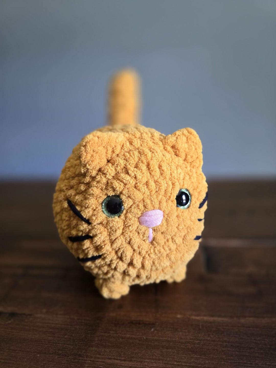 Crochet Loaf Cat Plushie: Solid Color Stuffed Animal - Etsy