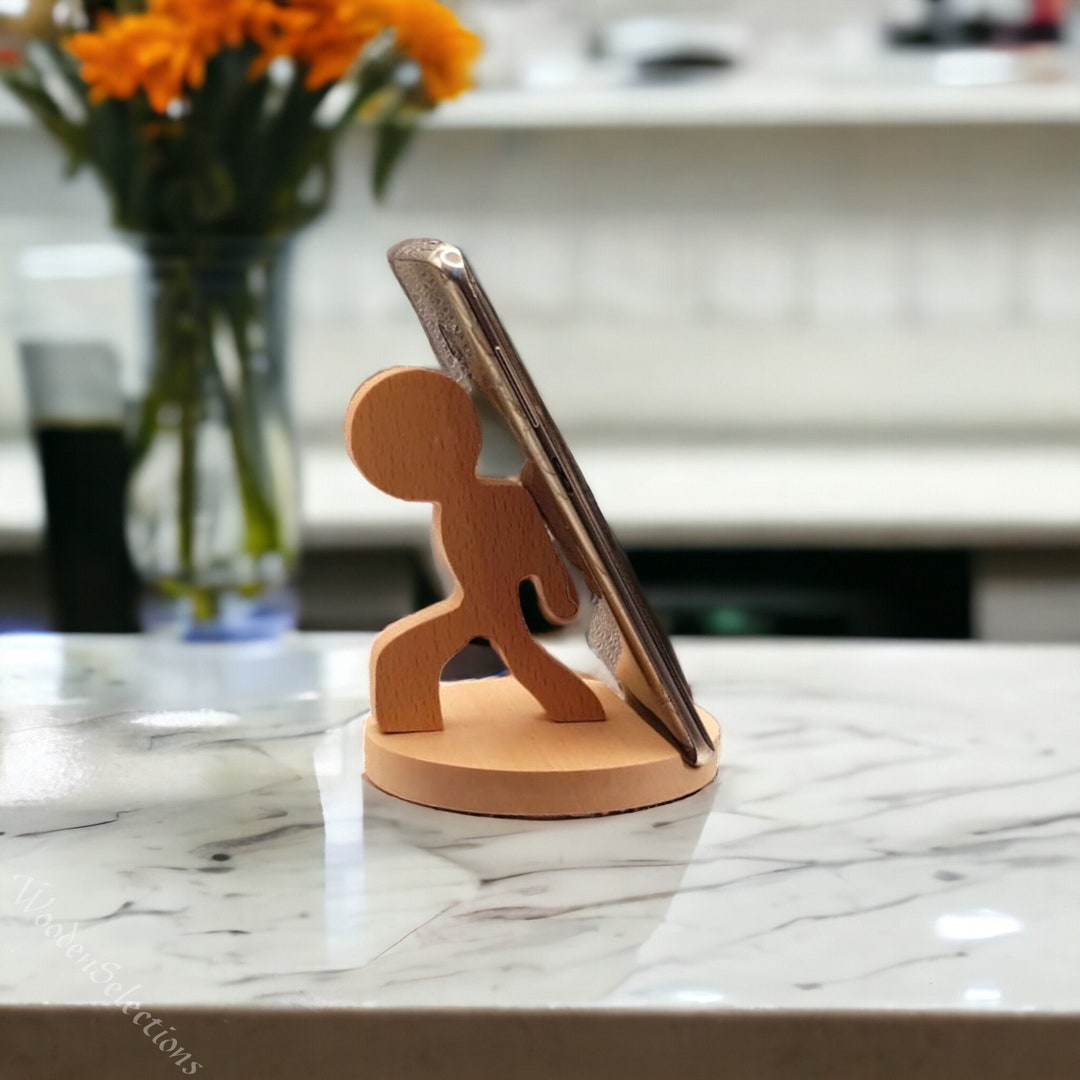 Wooden Mobile Phone Stand Wooden Mobile Phone Holder Wood - Etsy