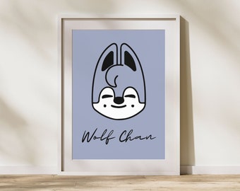 Leebit Poster // Skzoo Fan Art 30x40 Cm - Etsy