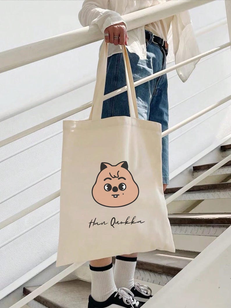 SKZOO HAN QUOKKA / Woven Tote Bag / Stray Kids / Han Jisung / Stay ...