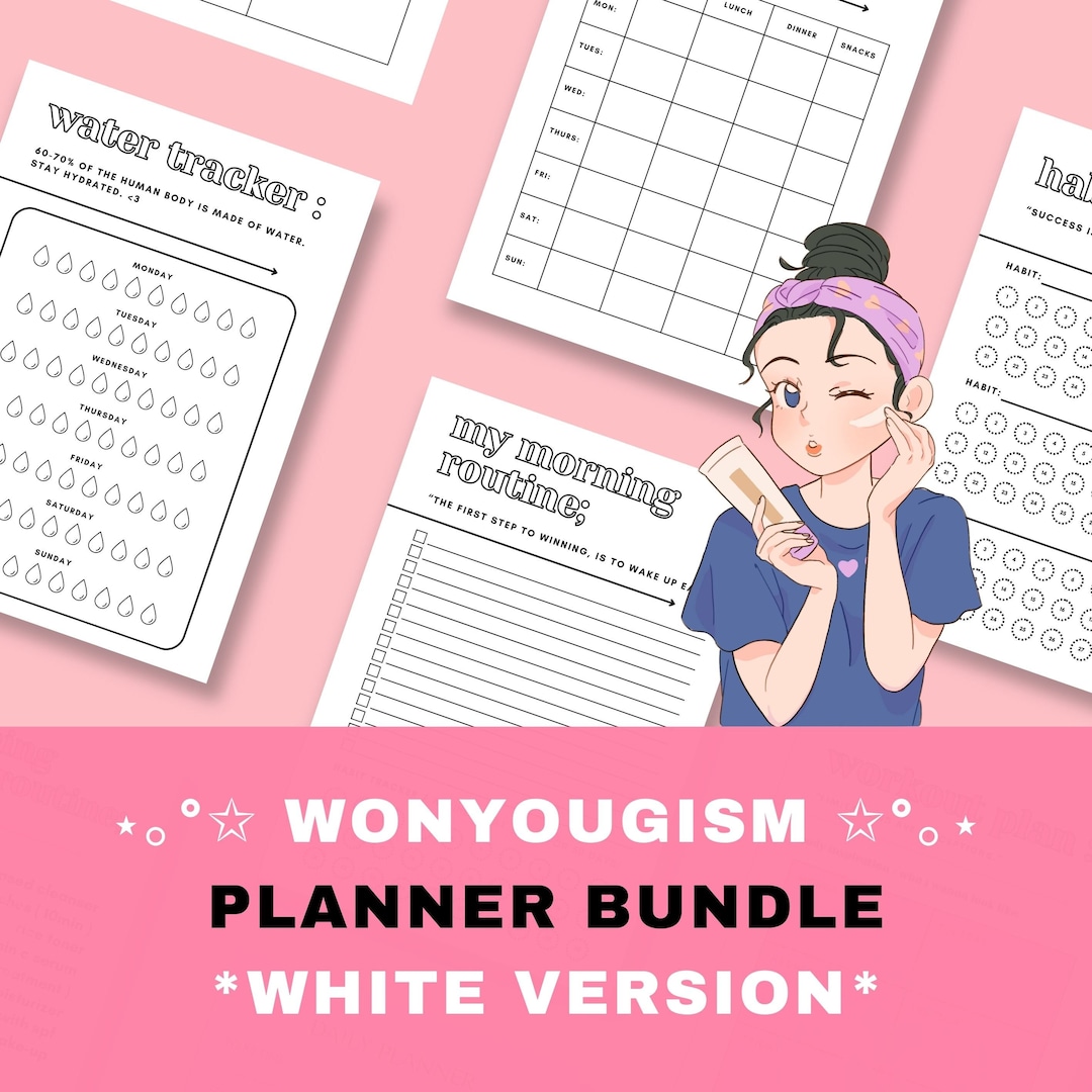 WONYOUNGISM PLANNER White Version / Wonyoung / Ive / Kpop / Journal ...