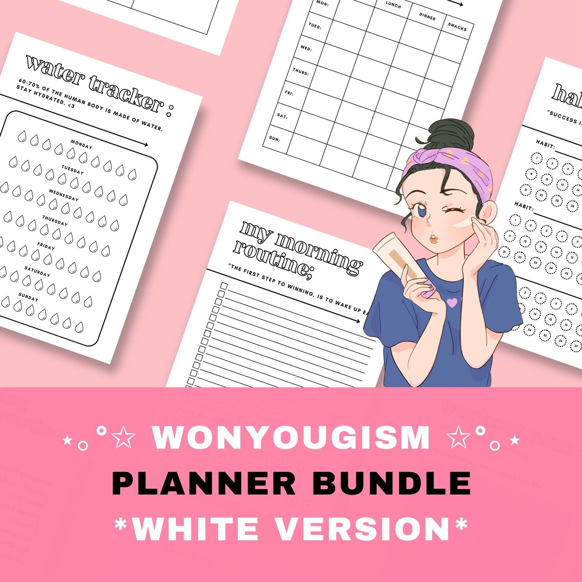 WONYOUNGISM PLANNER White Version / Wonyoung / Ive / Kpop / Journal ...