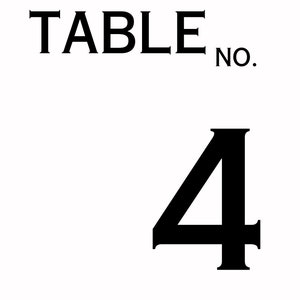 PRINTABLE TABLE NUMBERS - Digital Download - Print at Home - - Etsy