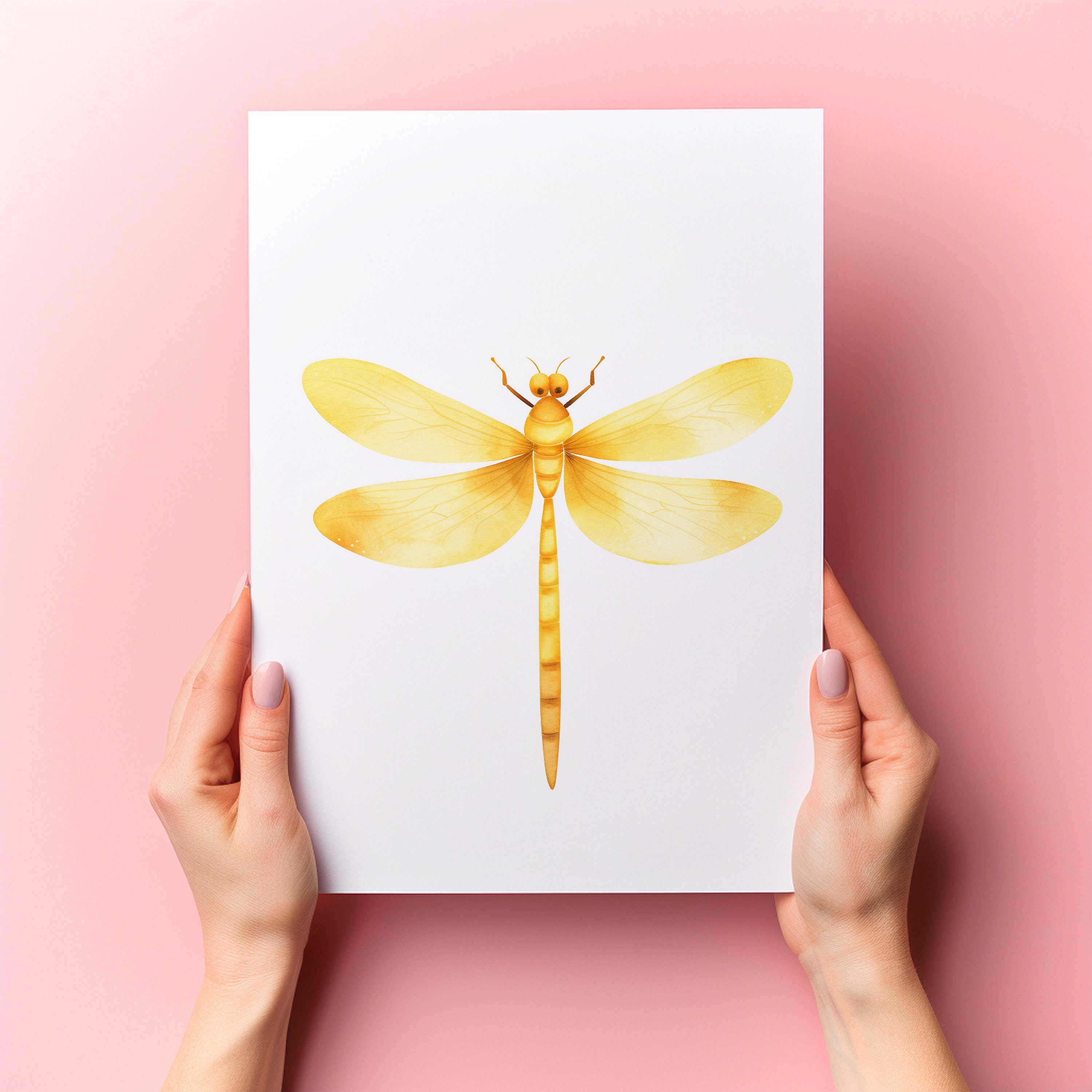 Cute Dragonfly Set of 3 Childrens Prints, Colorful Dragonflies ...