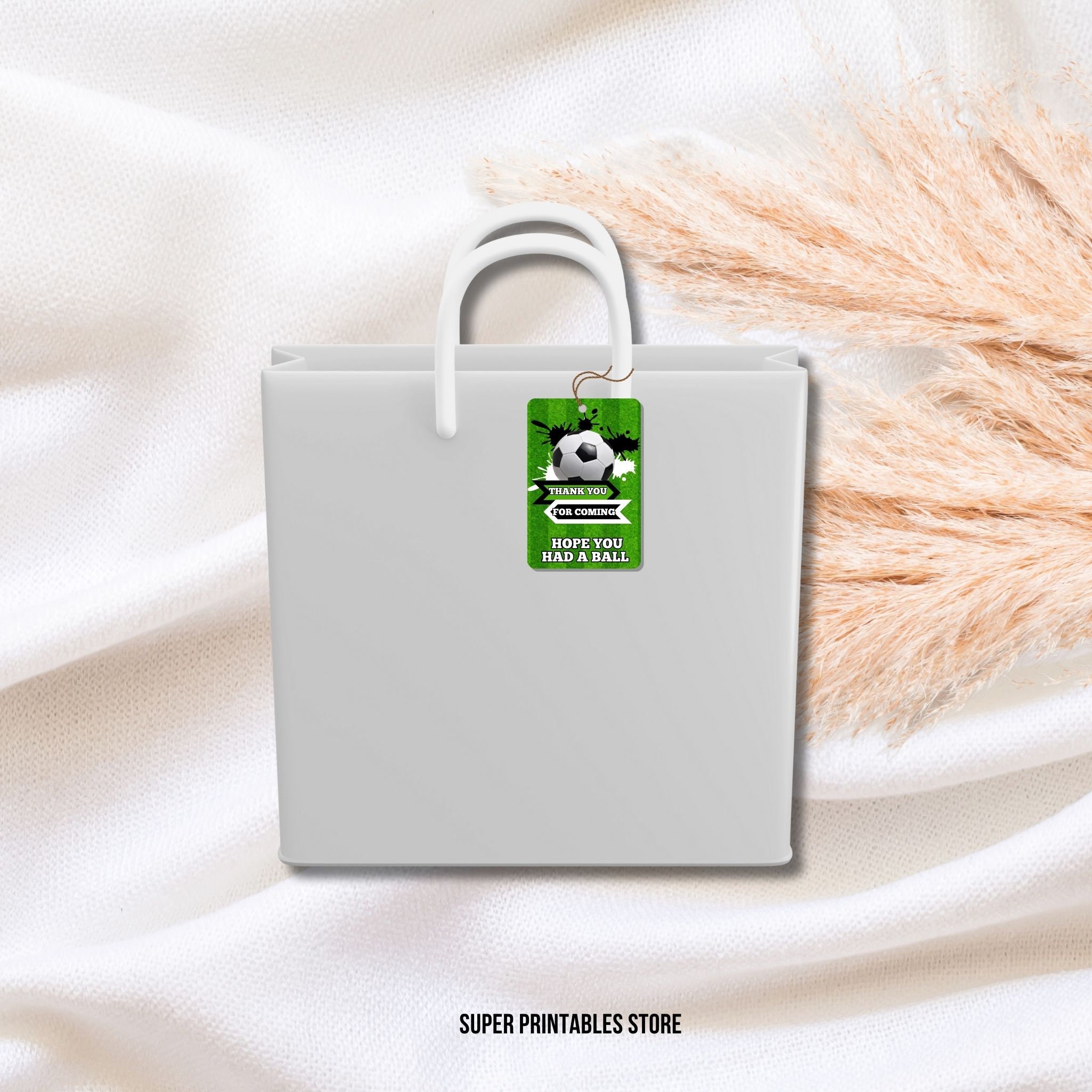 Football Theme Thank You Tags/favor Tags Football Theme Decoration ...