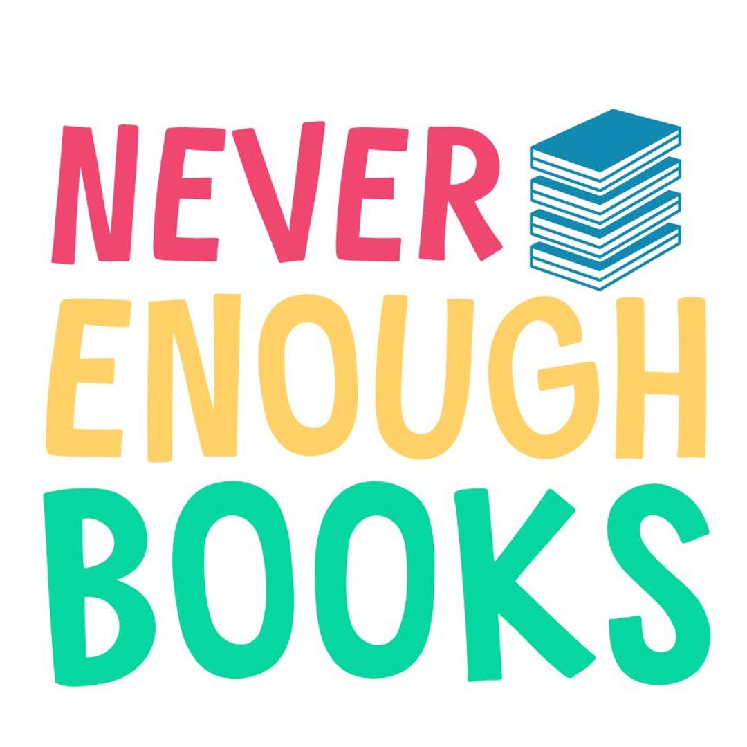 Never Enough Books SVG Cut File - Etsy