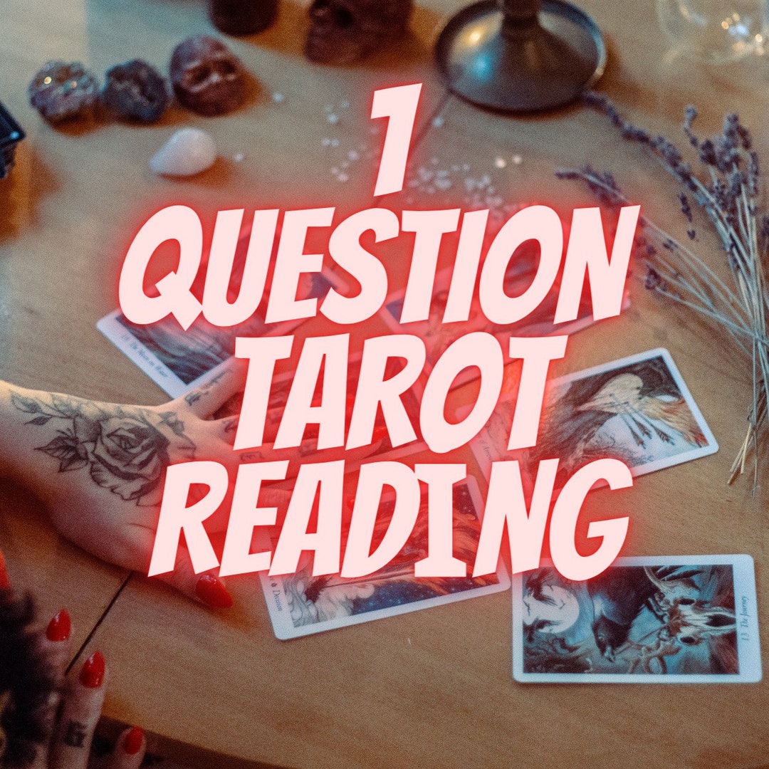 SAME HOUR! One Question Tarot Reading, Fast Reading - Etsy