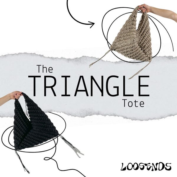Triangle Bag - Etsy