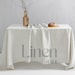 Large Linen Tablecloth, Linen Table Cloth, Extra Long Table Cloth ...
