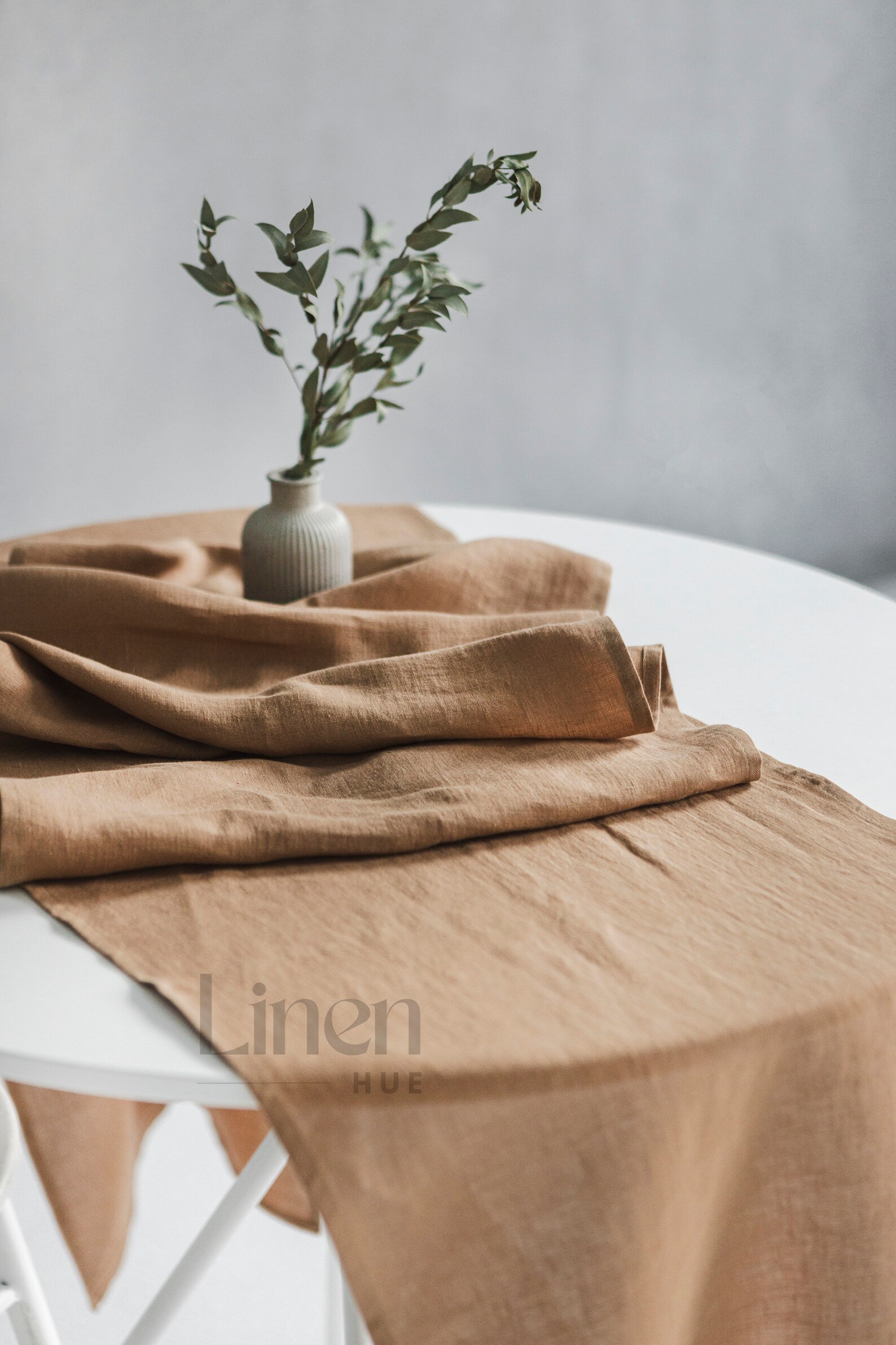 Dining Table Runner, Natural Linen Table Runner, Coffee Table Runner ...
