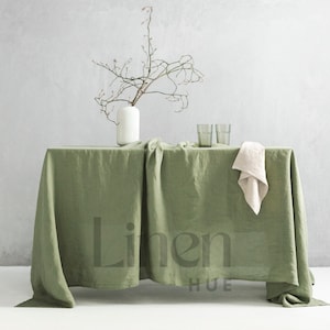 Large Linen Tablecloth, Linen Table Cloth, Extra Long Table Cloth ...