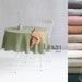 Large Linen Tablecloth, Linen Table Cloth, Extra Long Table Cloth ...