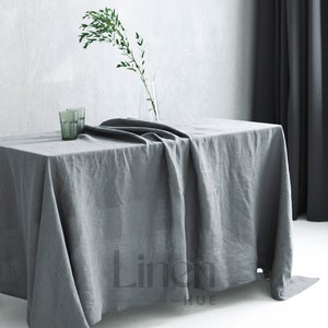 Large Linen Tablecloth, Linen Table Cloth, Extra Long Table Cloth ...