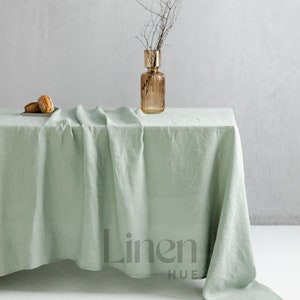 Large Linen Tablecloth, Linen Table Cloth, Extra Long Table Cloth ...