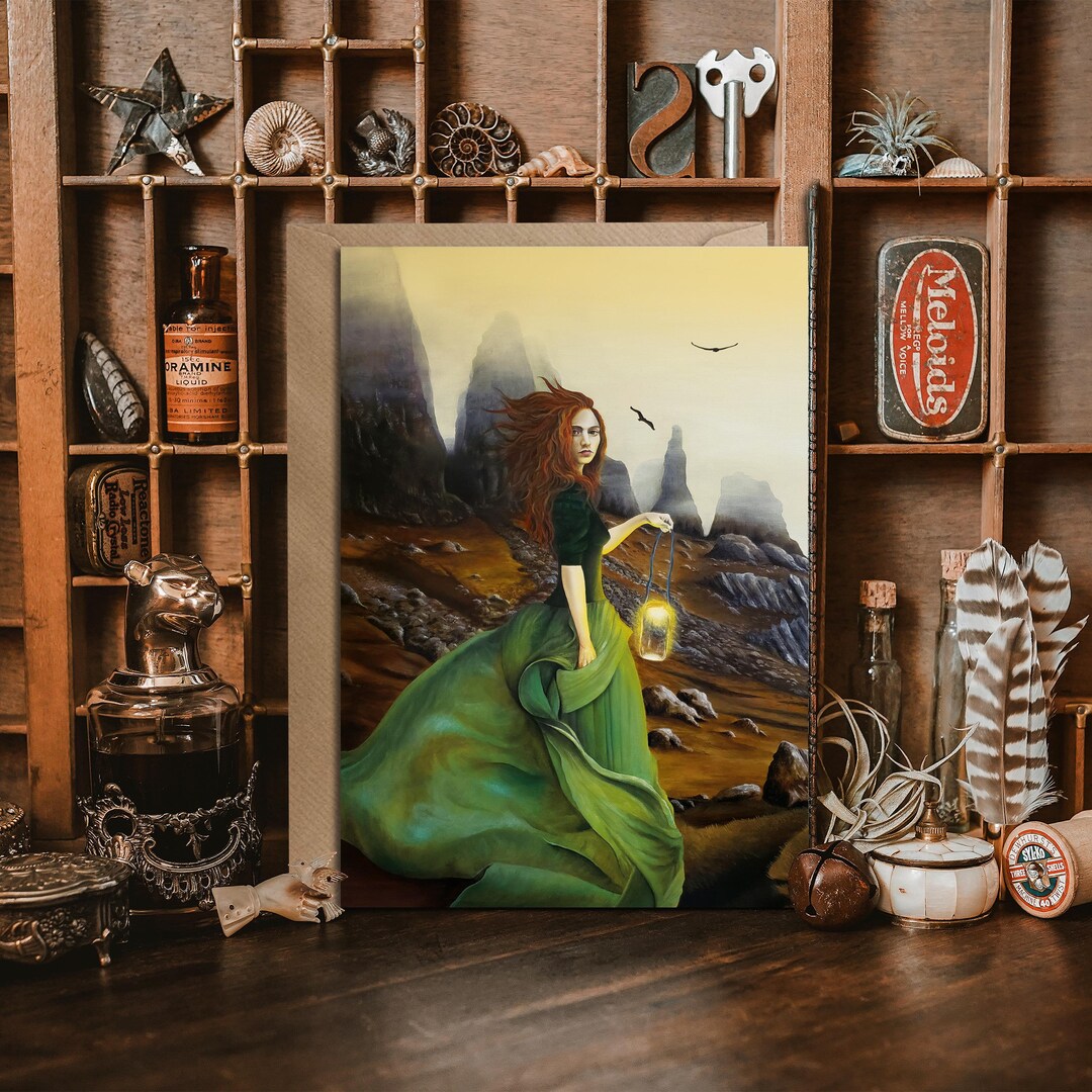 Fine Art Greeting Card 'storr' by Liza Thompson blank Inside. Scottish ...