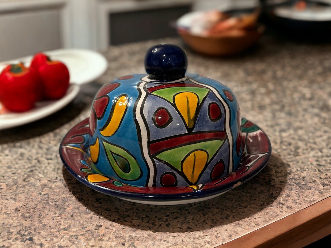 Talavera Quesera, Talavera Cheese Holder, Quesera, Ceramic Cheese ...