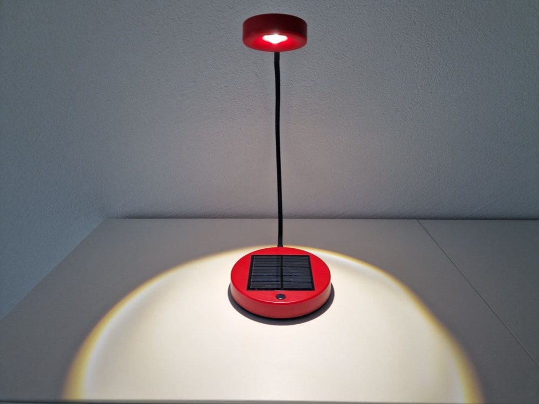 IKEA SUNNAN Lamp Solar Powered Flexible Rechargeable Desk Lamp - Etsy