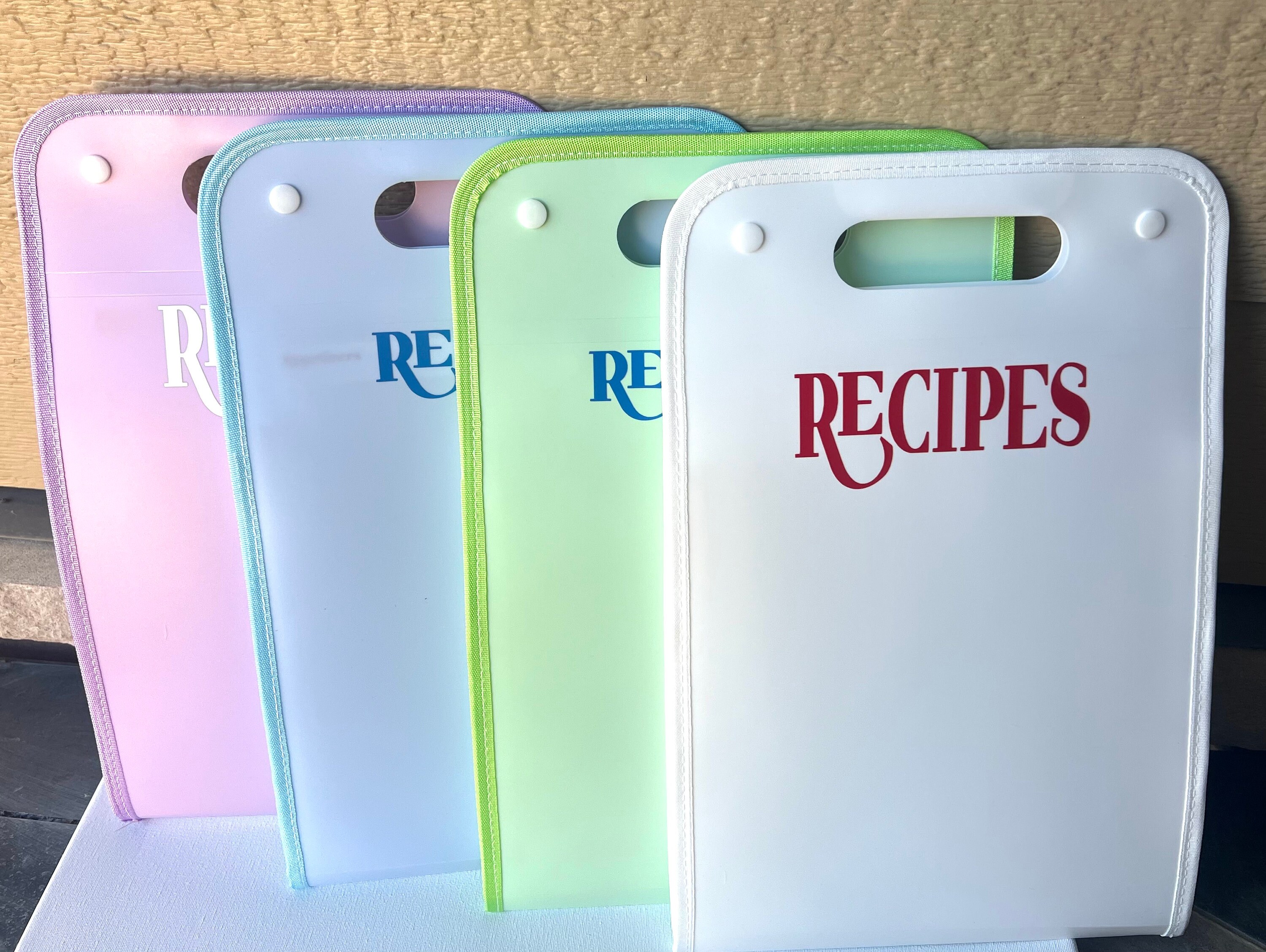 Keep Your Recipes Organized in This Expandable recipe Folder. Folder is ...