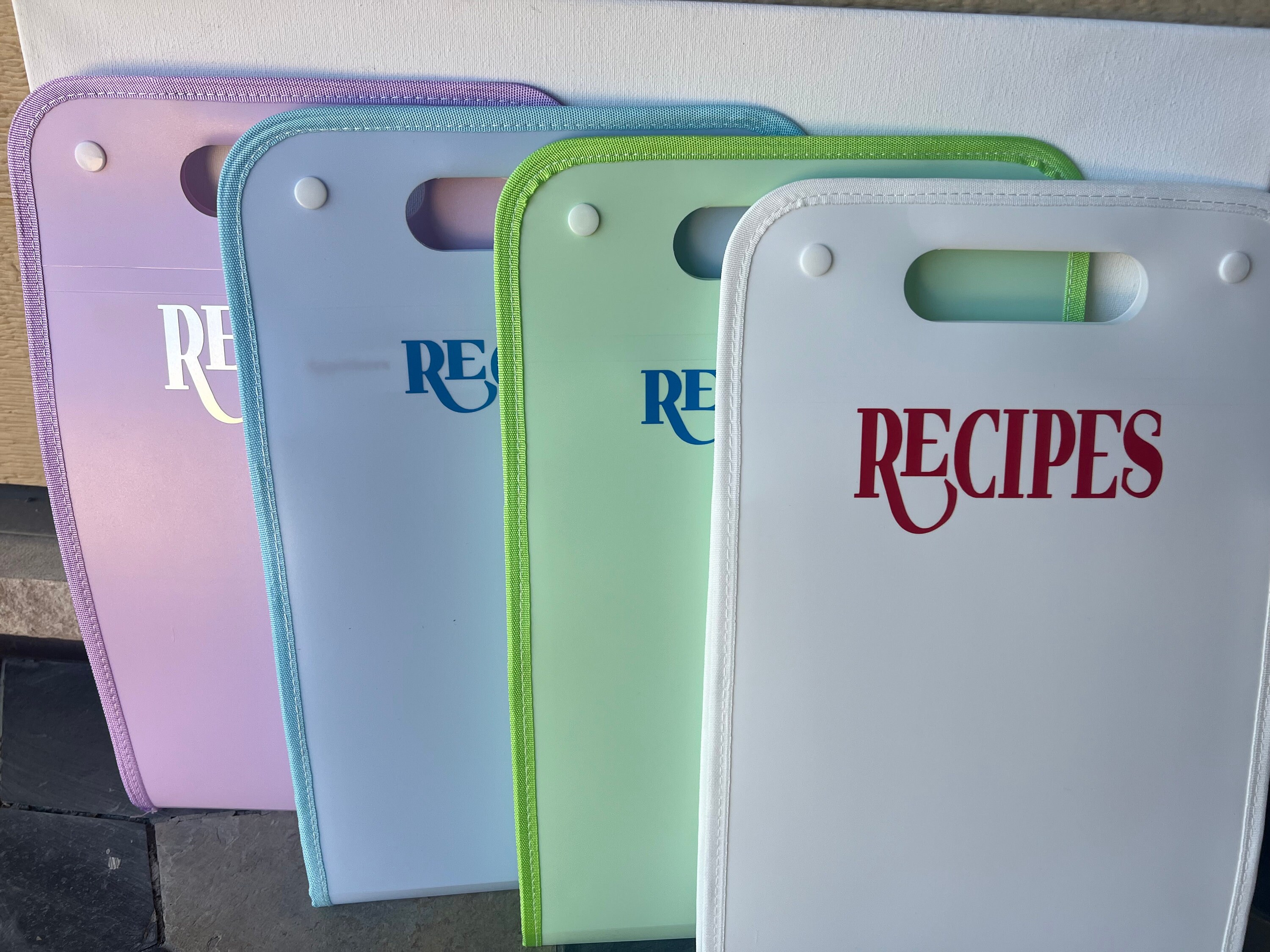 Keep Your Recipes Organized in This Expandable recipe Folder. Folder is ...