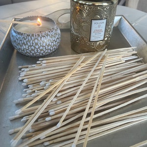 8" Colored Fireplace Matches: Available in 10+ Different Colors L Long ...