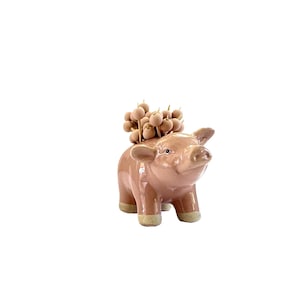 Farm Animal Toothpick Holder W/25 Beaded Toothpicks L 4 Options: Cow ...
